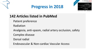 PCI & AimRadial 2018 | Radial vs Femoral: Review of the Evidence in ...