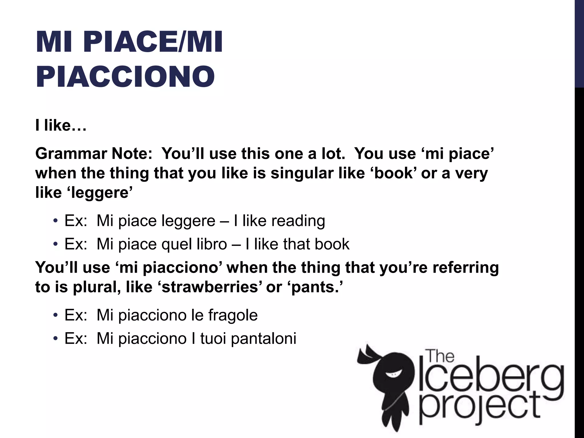 13 hilarious & useful italian expressions | PPTX