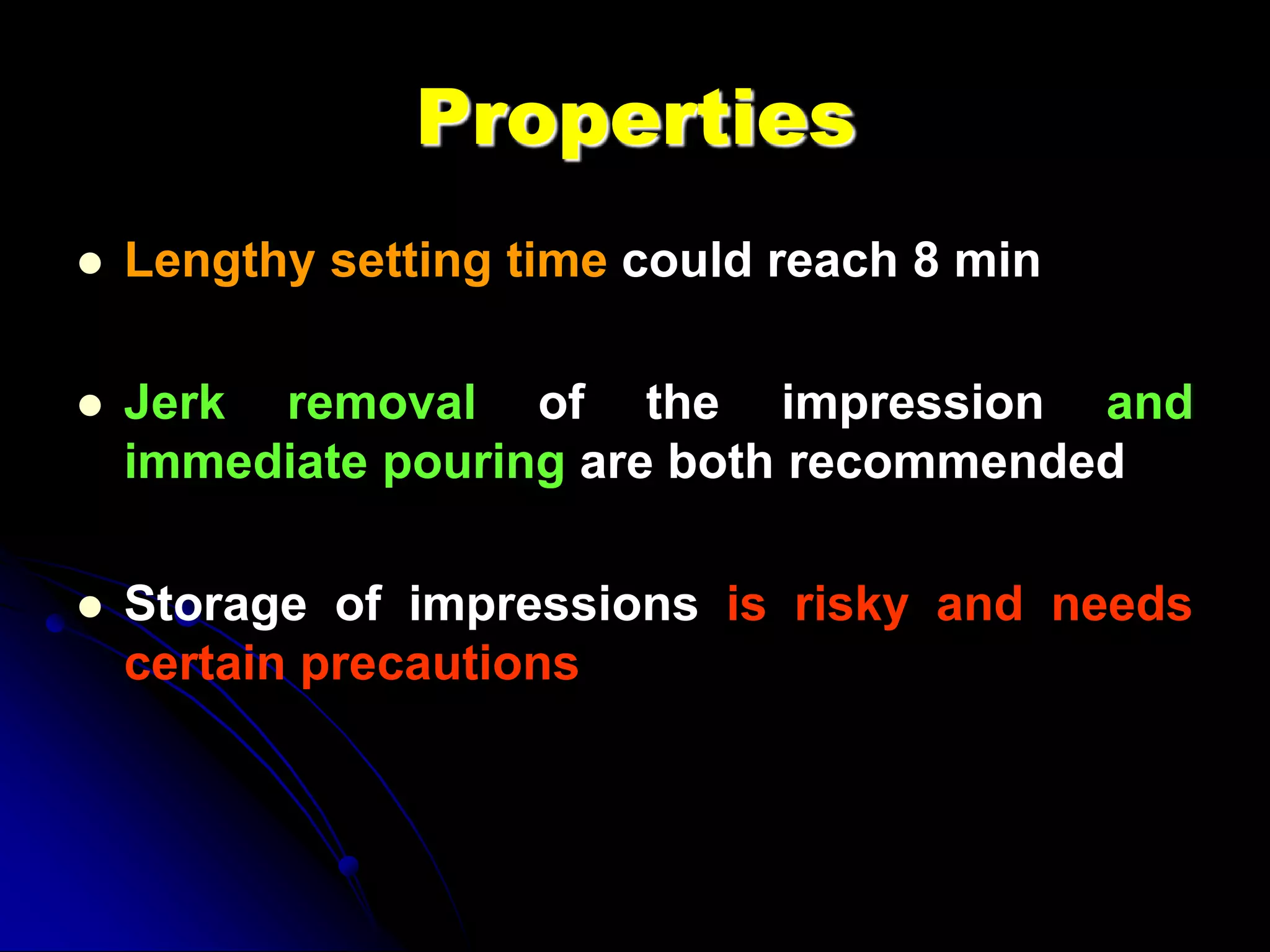 hydrocolloids impression dental material | PPT