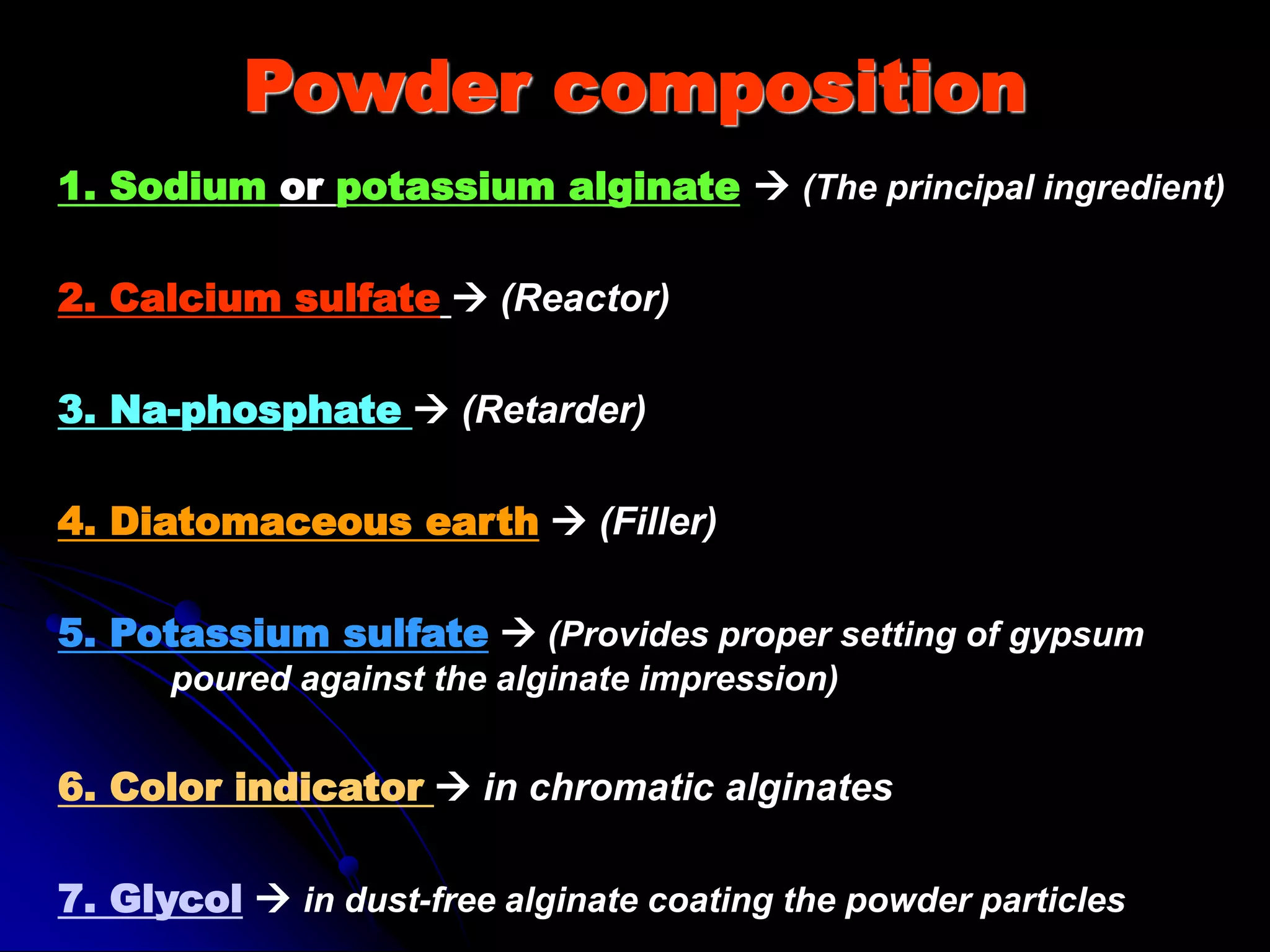 hydrocolloids impression dental material | PPT