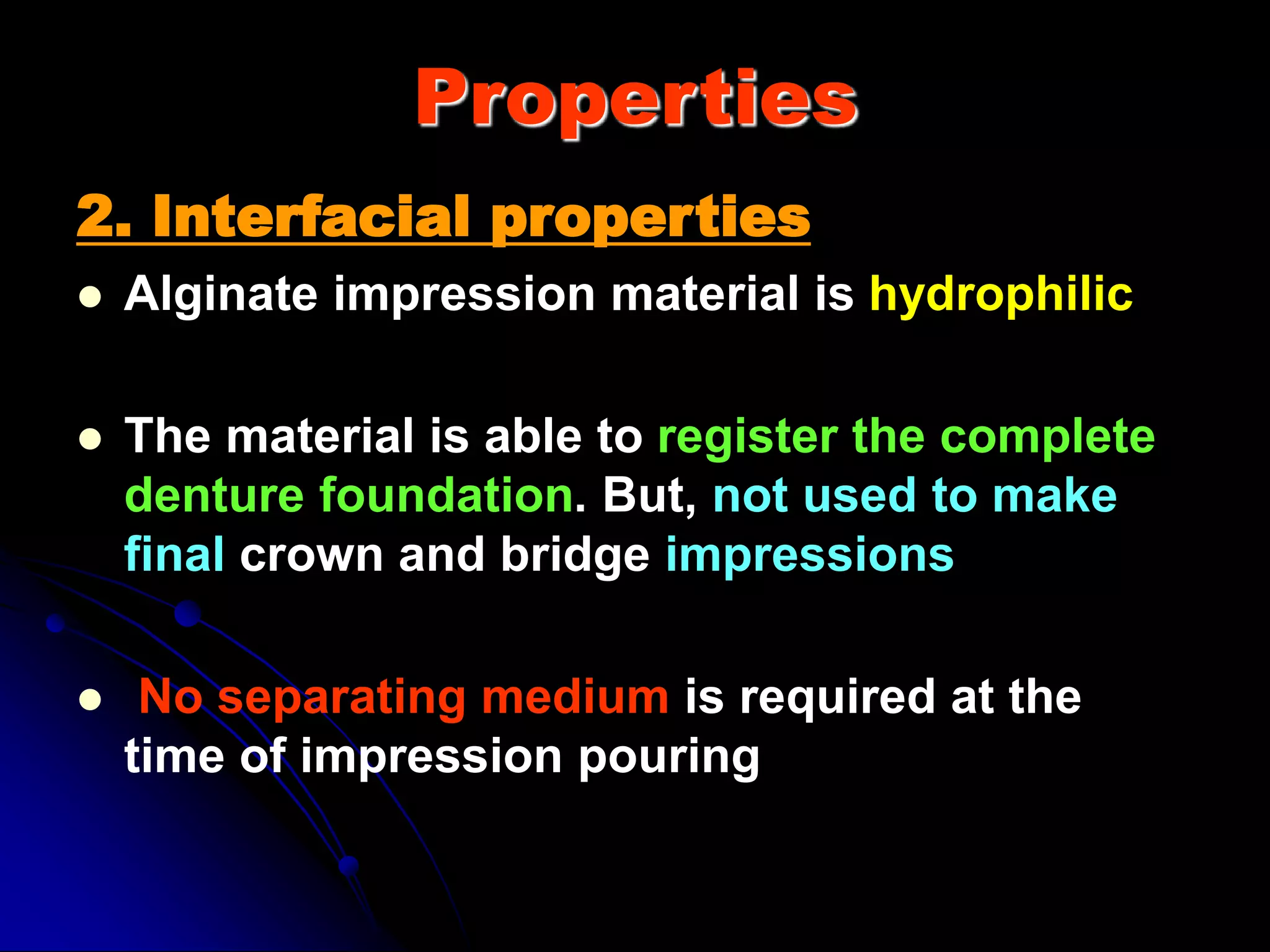 hydrocolloids impression dental material | PPT