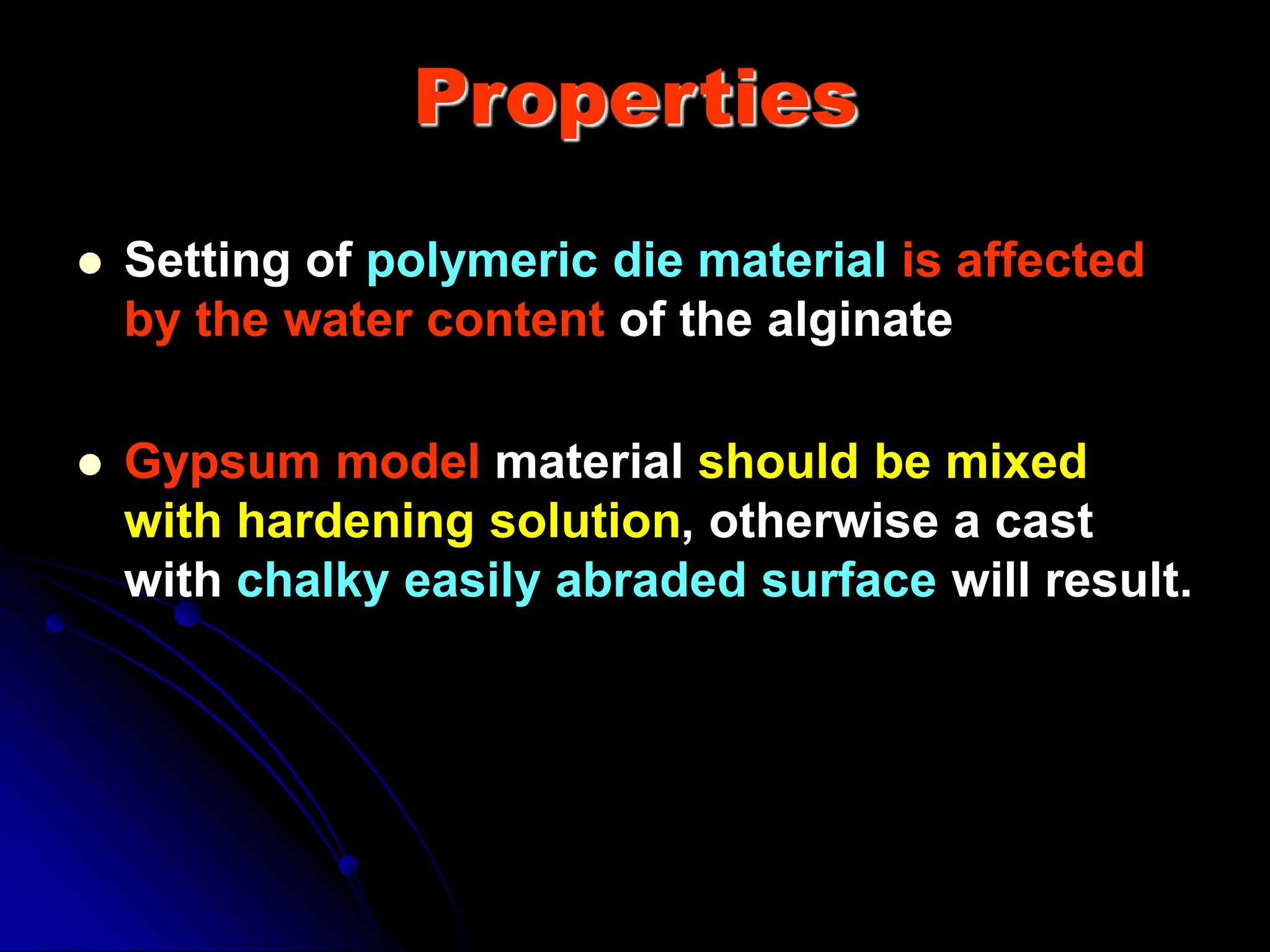 hydrocolloids impression dental material | PPT