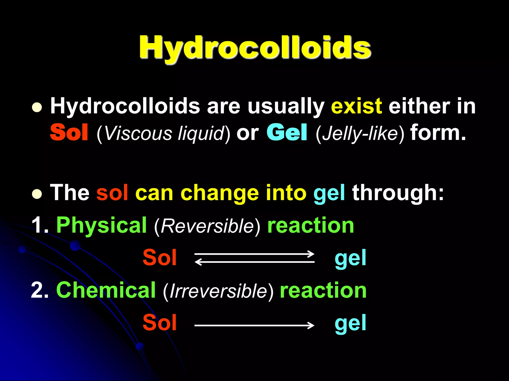 hydrocolloids impression dental material | PPT