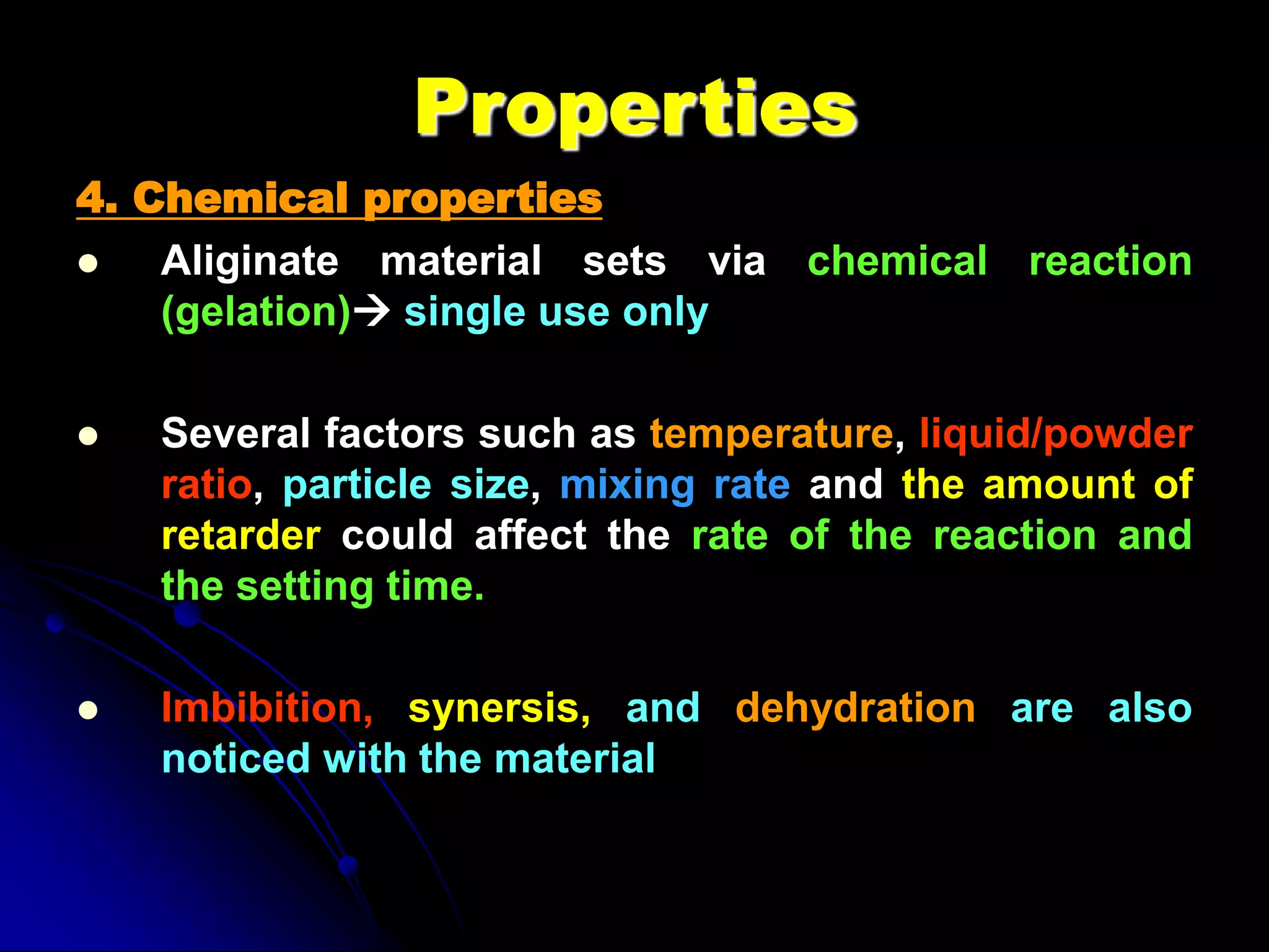 hydrocolloids impression dental material | PPT