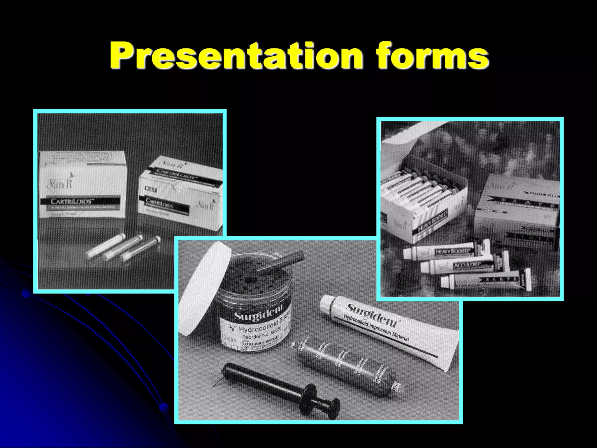 hydrocolloids impression dental material | PPT