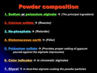 hydrocolloids impression dental material | PPT
