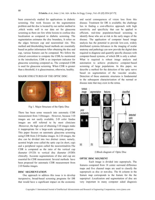 SUPERPIXEL CLASSIFICATION BASED OPTIC DISC AND OPTIC CUP SEGMENTATION FOR GLAUCOMA SCREENING | PDF