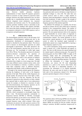 Implementation of Direct Sequence Spread Spectrum Communication System Using FPGA | PDF