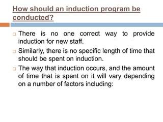 INDUCTION.pptx | Resume Writing and Advice | Job Search