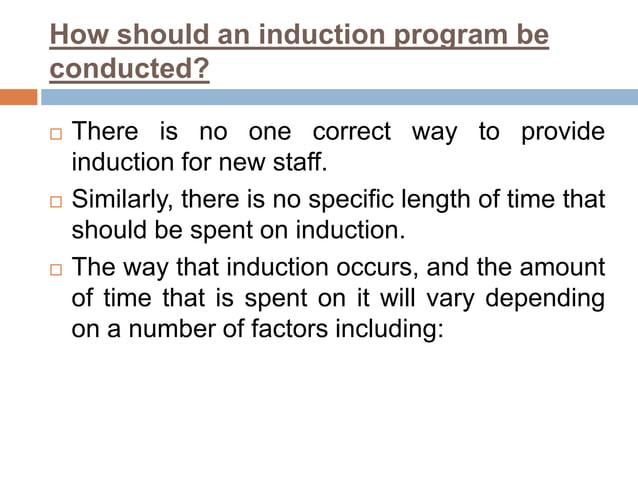 INDUCTION.pptx | Resume Writing and Advice | Job Search