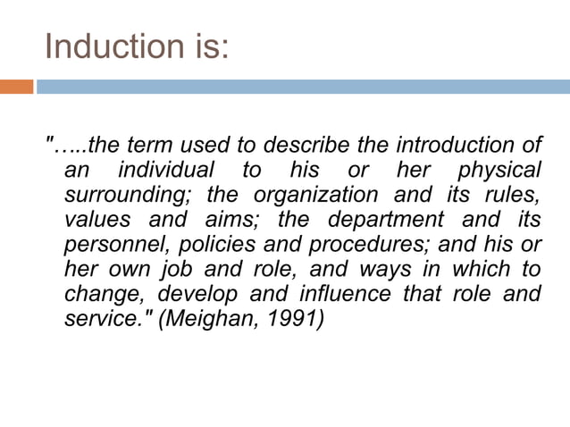 INDUCTION.pptx | Resume Writing and Advice | Job Search