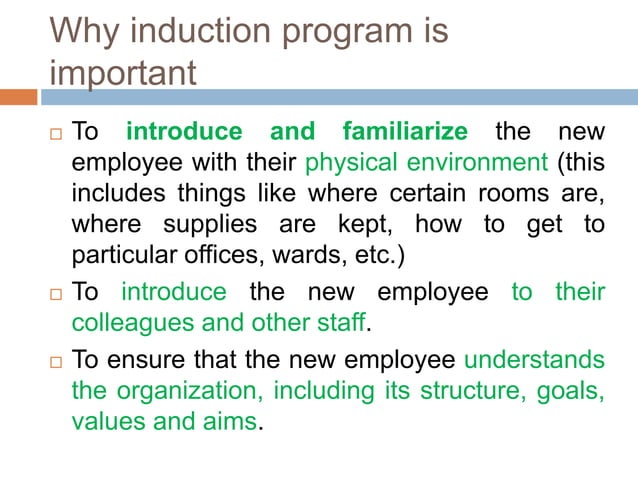 INDUCTION.pptx | Resume Writing and Advice | Job Search