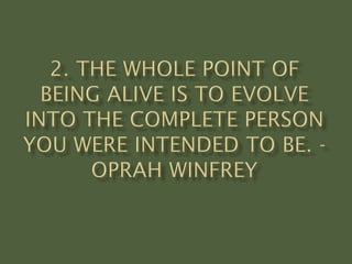 14 Inspirational Quotes to Move You to Your Place of Purpose | PPT