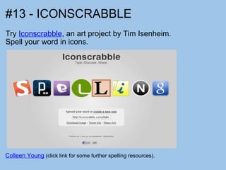 13 interesting ways to Support Spelling in the Classroom | PPT