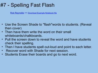 13 interesting ways to Support Spelling in the Classroom | PPT