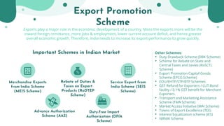 Payment for exports and export promotion scheme | PPTX