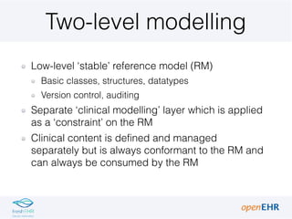 1 3 introduction to open_ehr | PPT