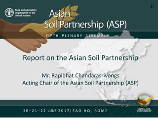 Report on the Asian Soil Partnership | PPTX