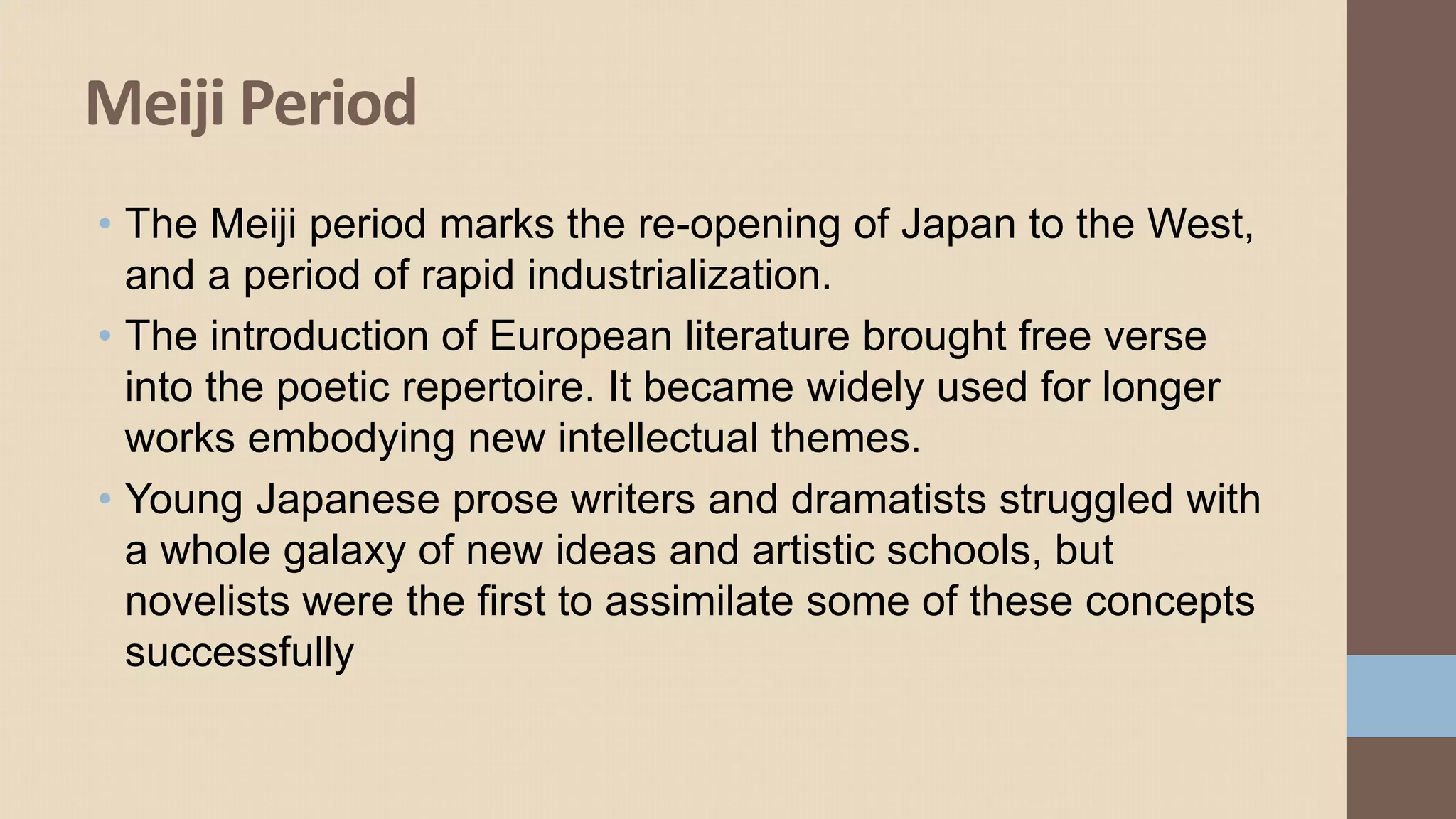 Japanese Literature | PPTX