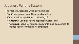 Japanese Literature | PPTX