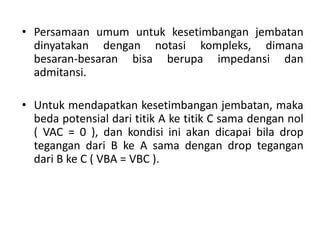 13 jembatan arus bolak – balik | PPTX