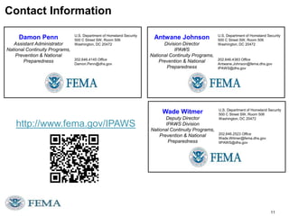 Antwayne Johnson: Alert/Notification Technologies: The Integrated ...