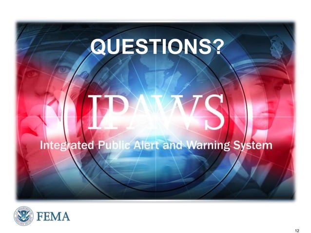 Antwayne Johnson: Alert/Notification Technologies: The Integrated Public Alert and Warning ...