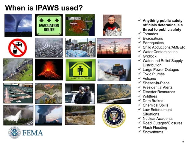 Antwayne Johnson: Alert/Notification Technologies: The Integrated Public Alert and Warning ...