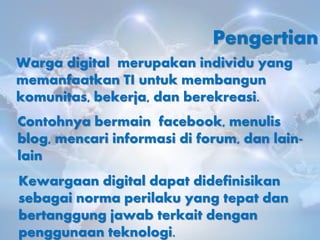 13 kewargaaan digital | PPT