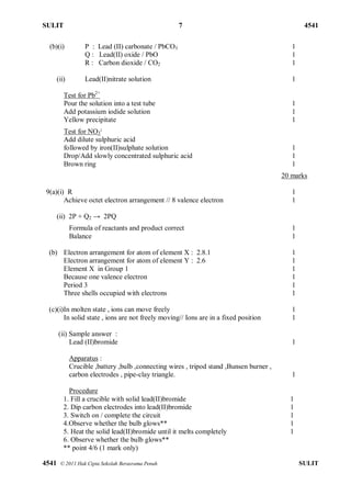 SBP Midyear F5 Skema | PDF