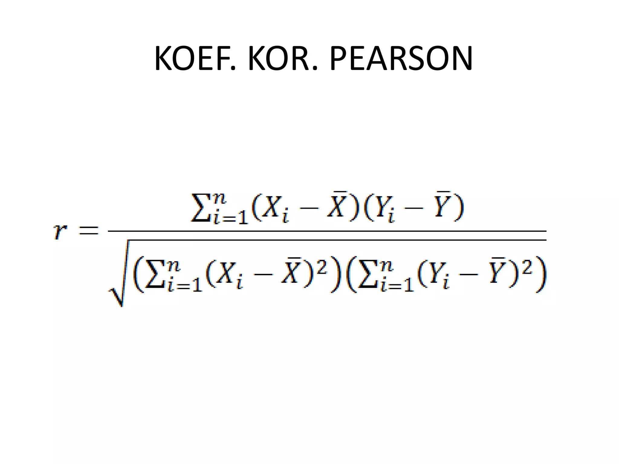 13 koefisien korelasi | PPT