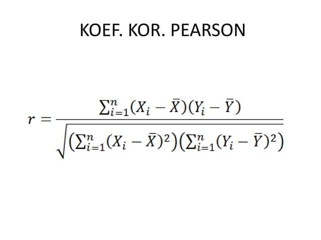 13 koefisien korelasi | PPTX