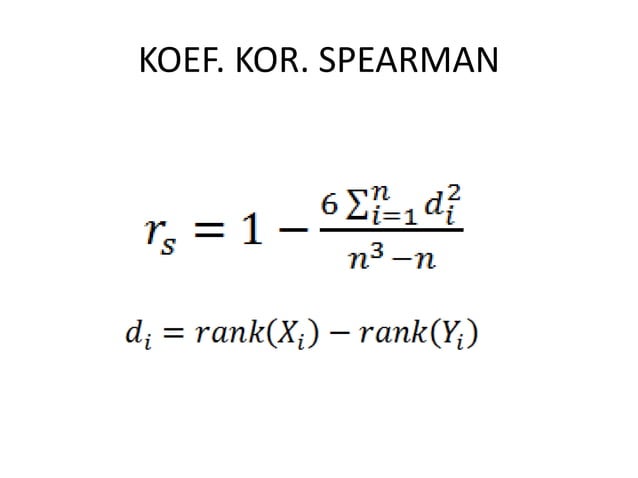 13 koefisien korelasi | PPTX