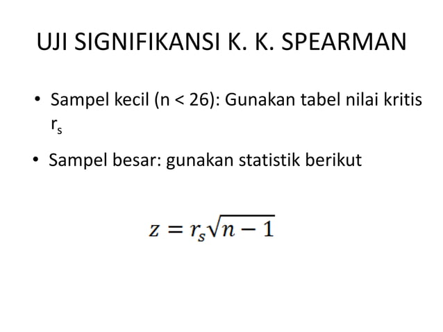 13 koefisien korelasi | PPTX