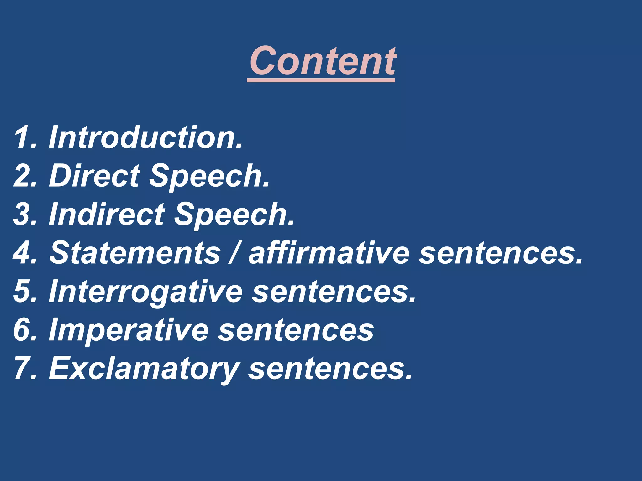 direct indirect speech | PPTX