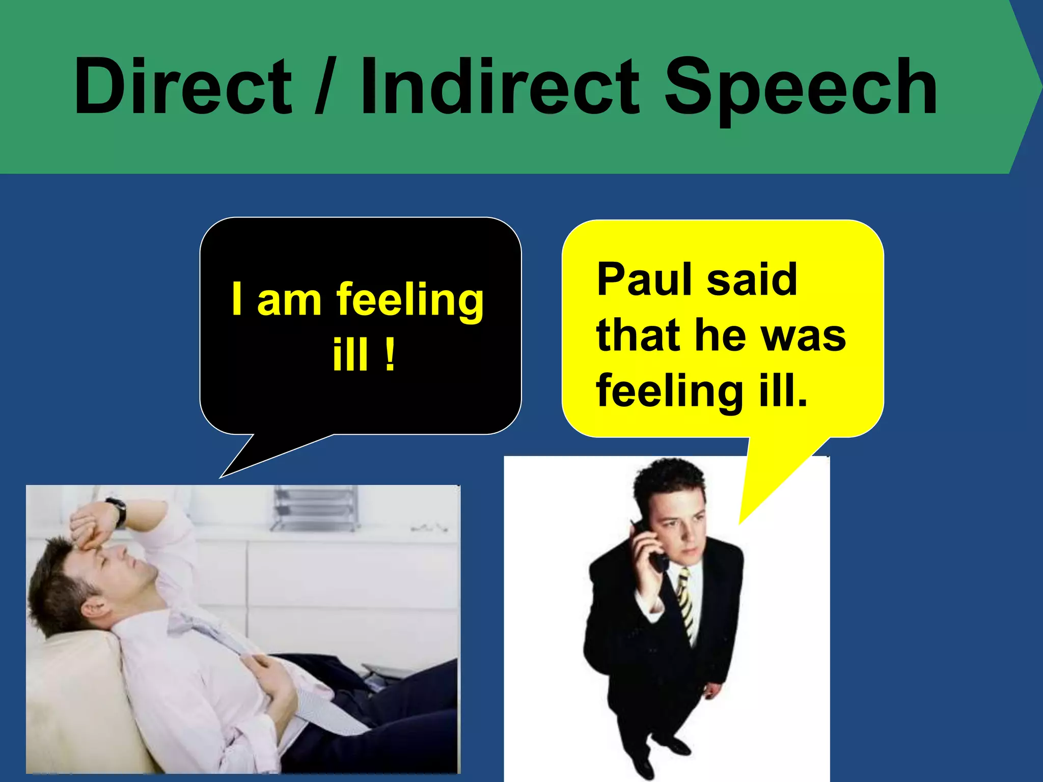 direct indirect speech | PPTX