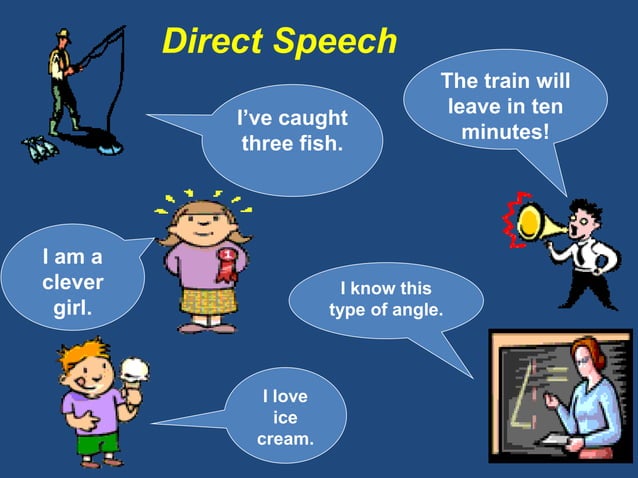 direct indirect speech | PPT