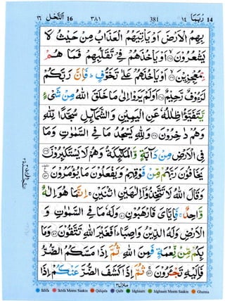 Quran with Tajwid Surah 16 ﴾القرآن سورۃ النحل﴿ An-Nahl 🙪 PDF | PDF