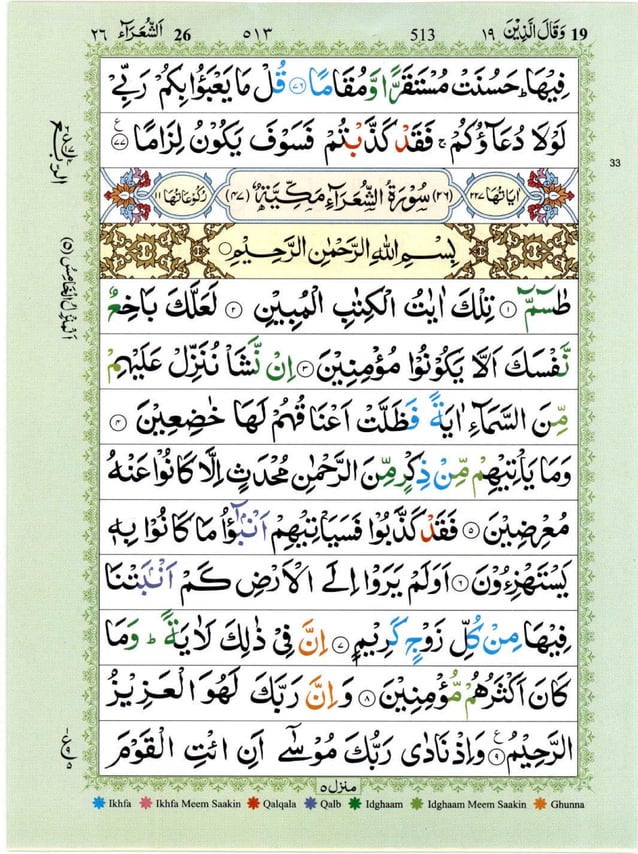 Quran with Tajwid Surah 25 ﴾القرآن سورۃ الفرقان﴿ Al-Furqan 🙪 PDF | PDF