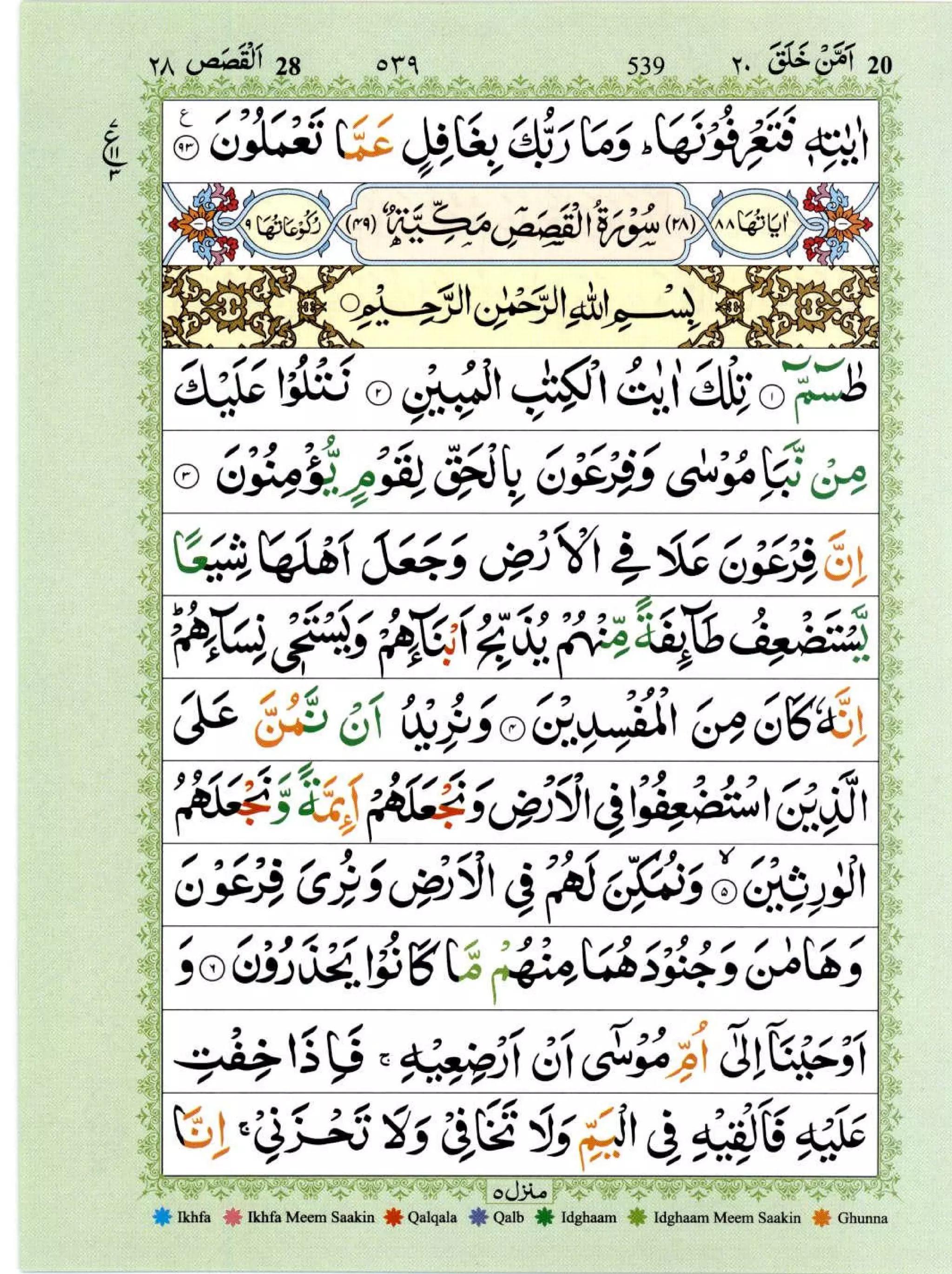 Surah Al Qasas | PDF