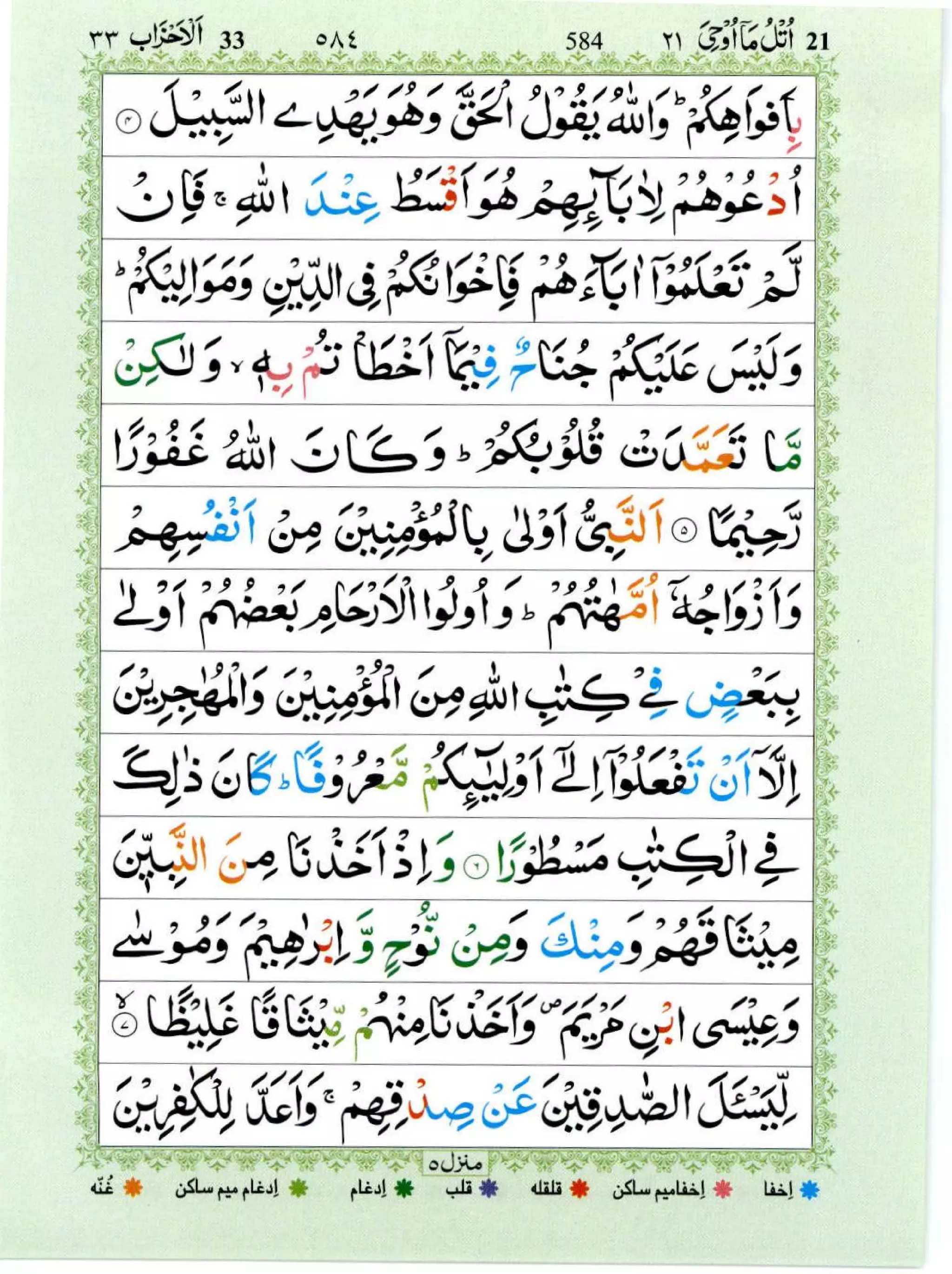 Surah Al Ahzab | PDF