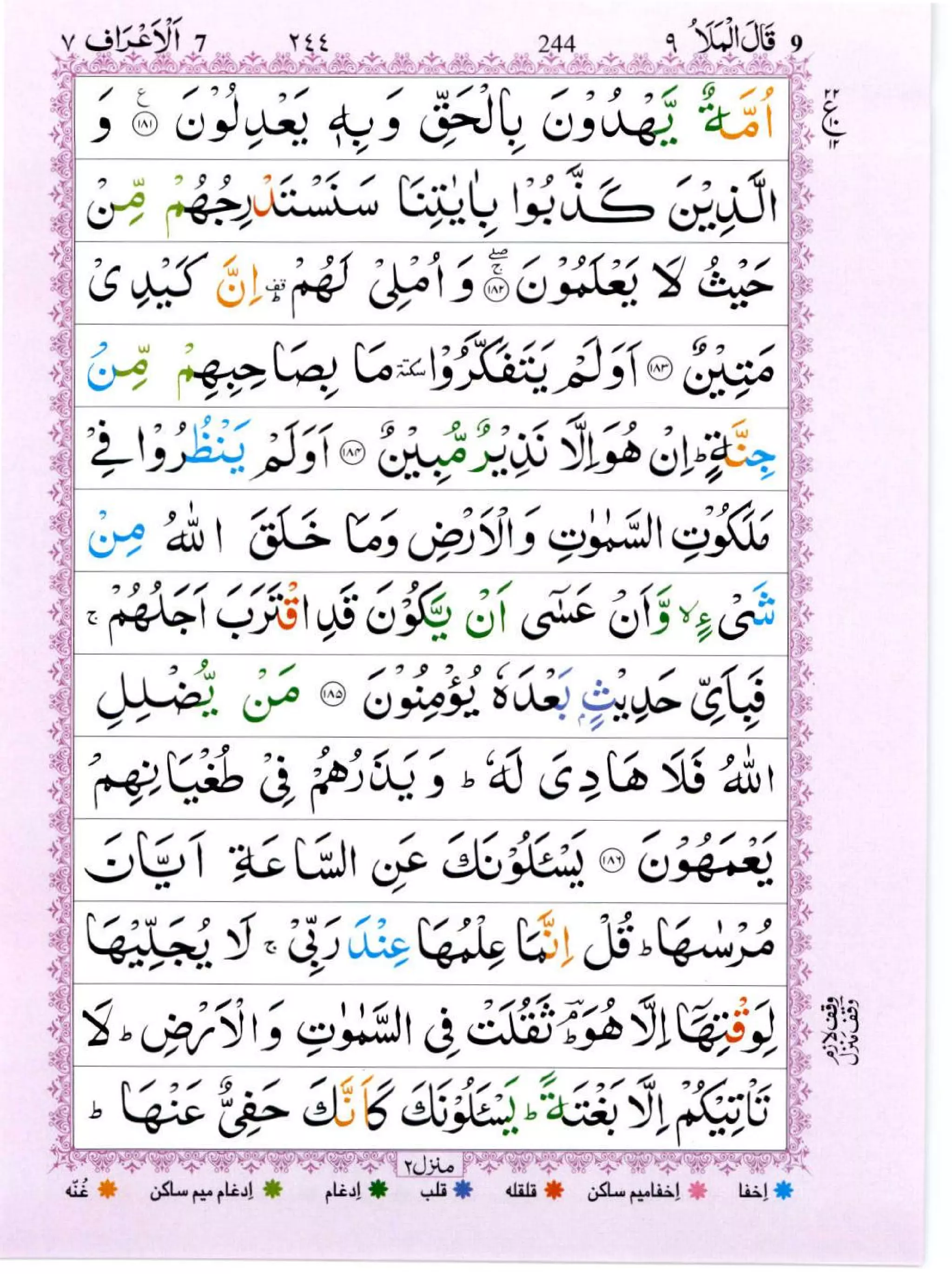 Surah Al Aaraf | PDF