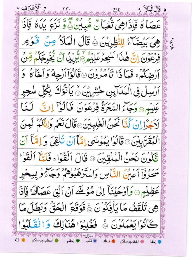 Surah Al Aaraf | PDF