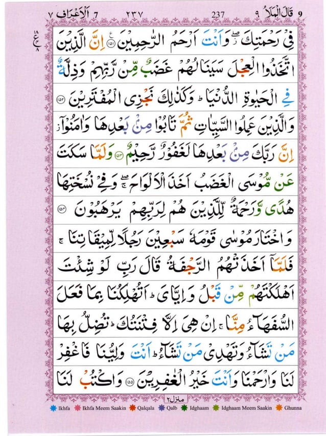 Surah Al Aaraf | PDF