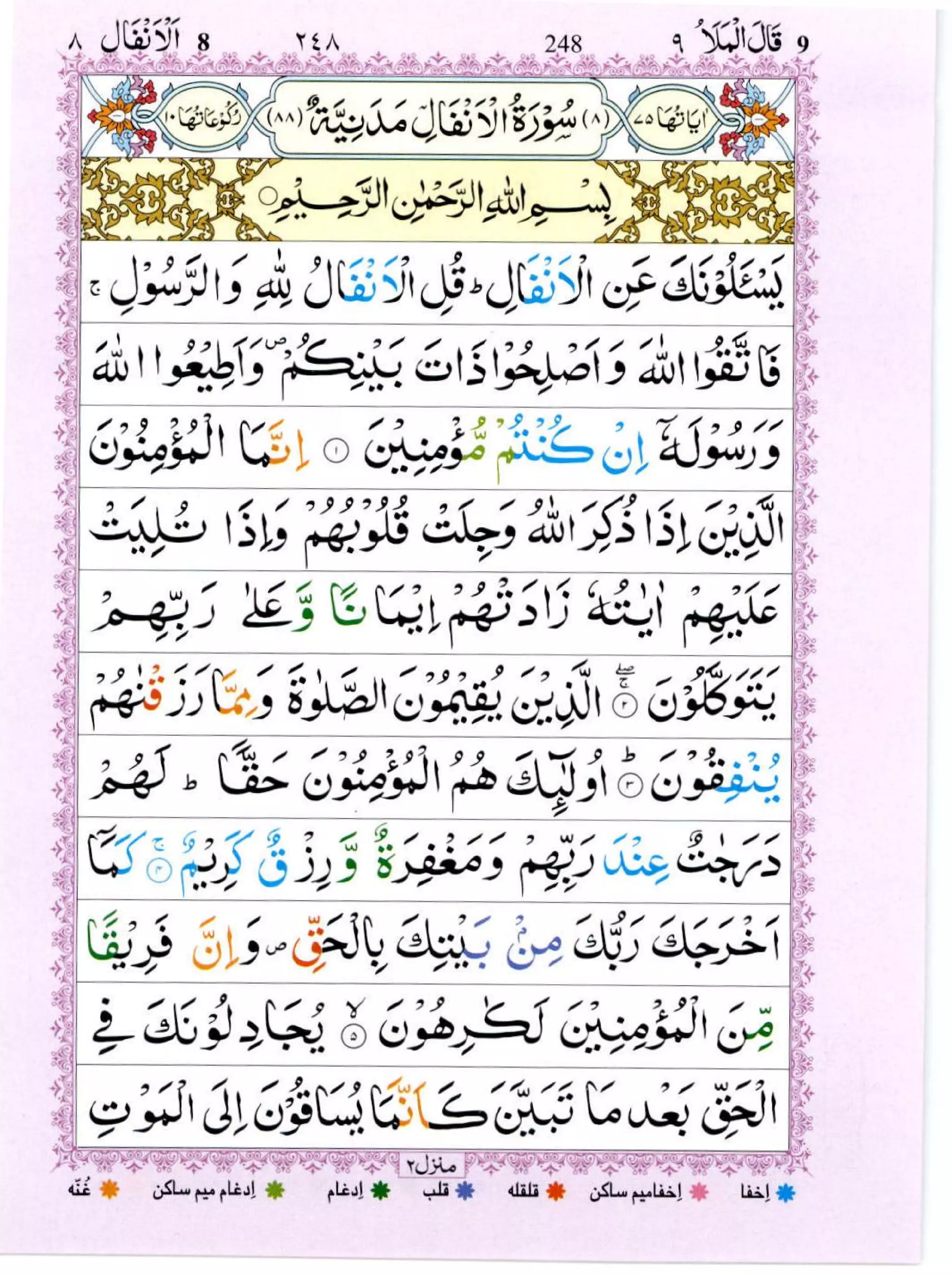 Surah Al Anfal | PDF