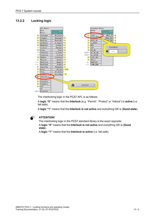 13 locking functions and operating modes v1.00_en | PDF