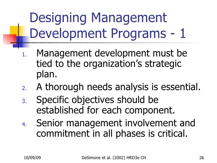 Management Development