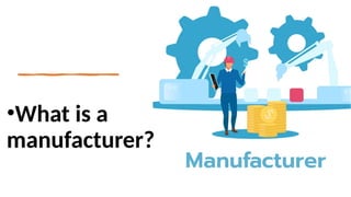 Career Clusters Series, "What is Manufacturing?" | PPTX