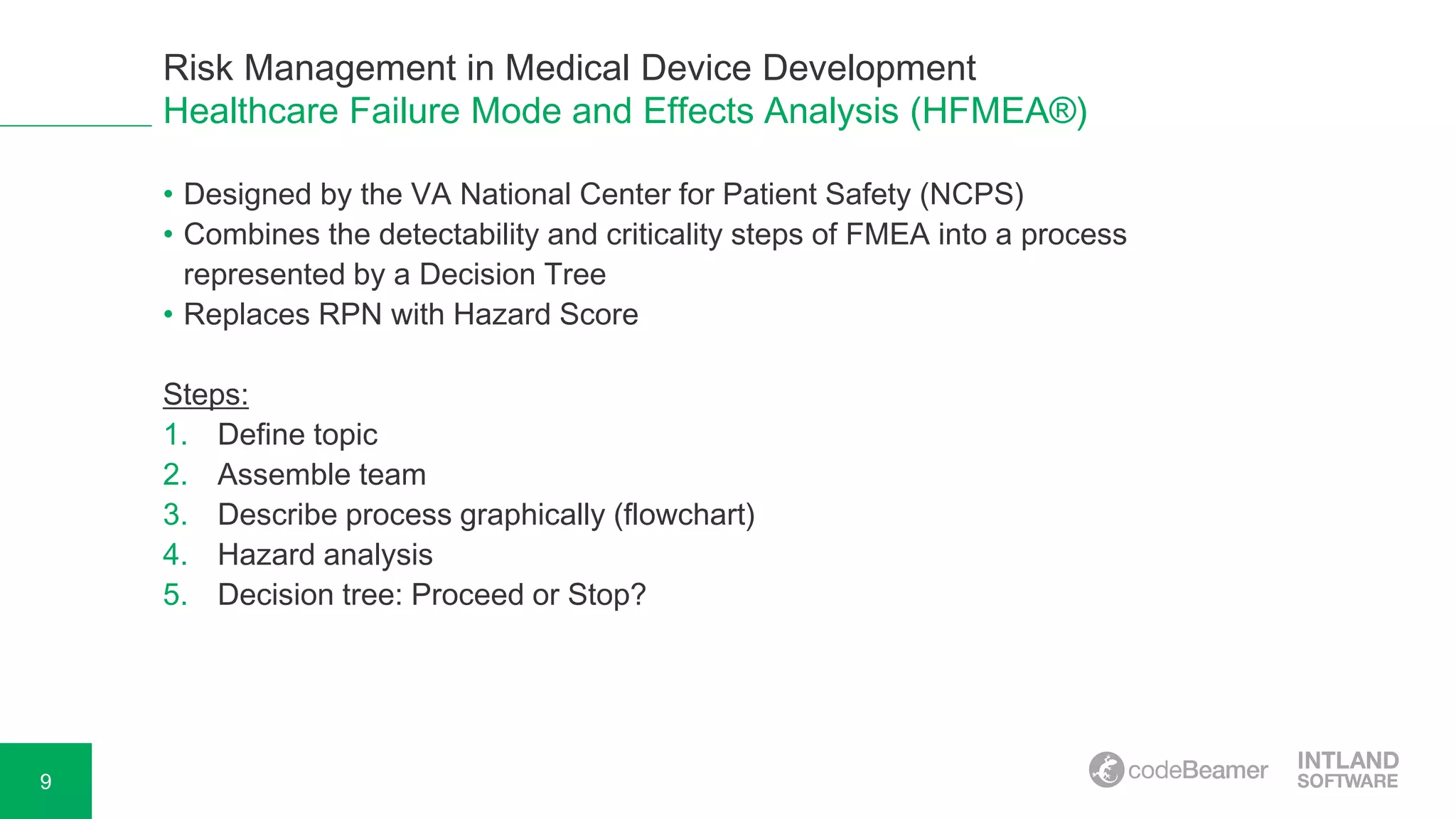 Risk Management in Medical Device Development | PDF