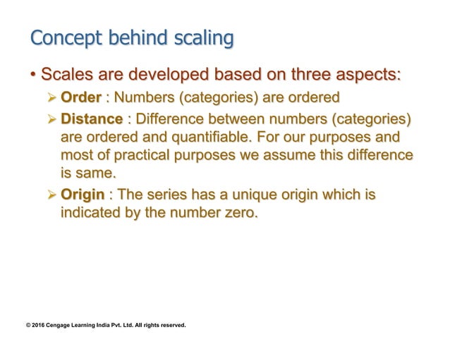 13 measurement & scaling | PPT